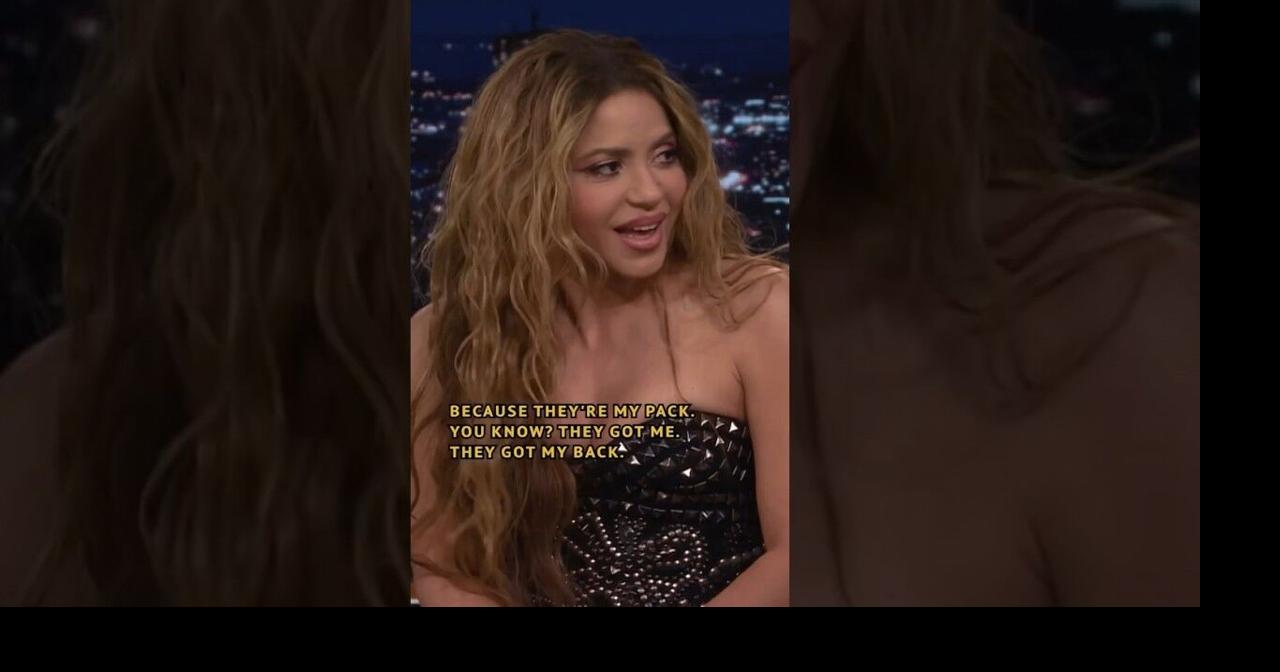 #Shakira explains where her howling originated & gives a shout-out to ...