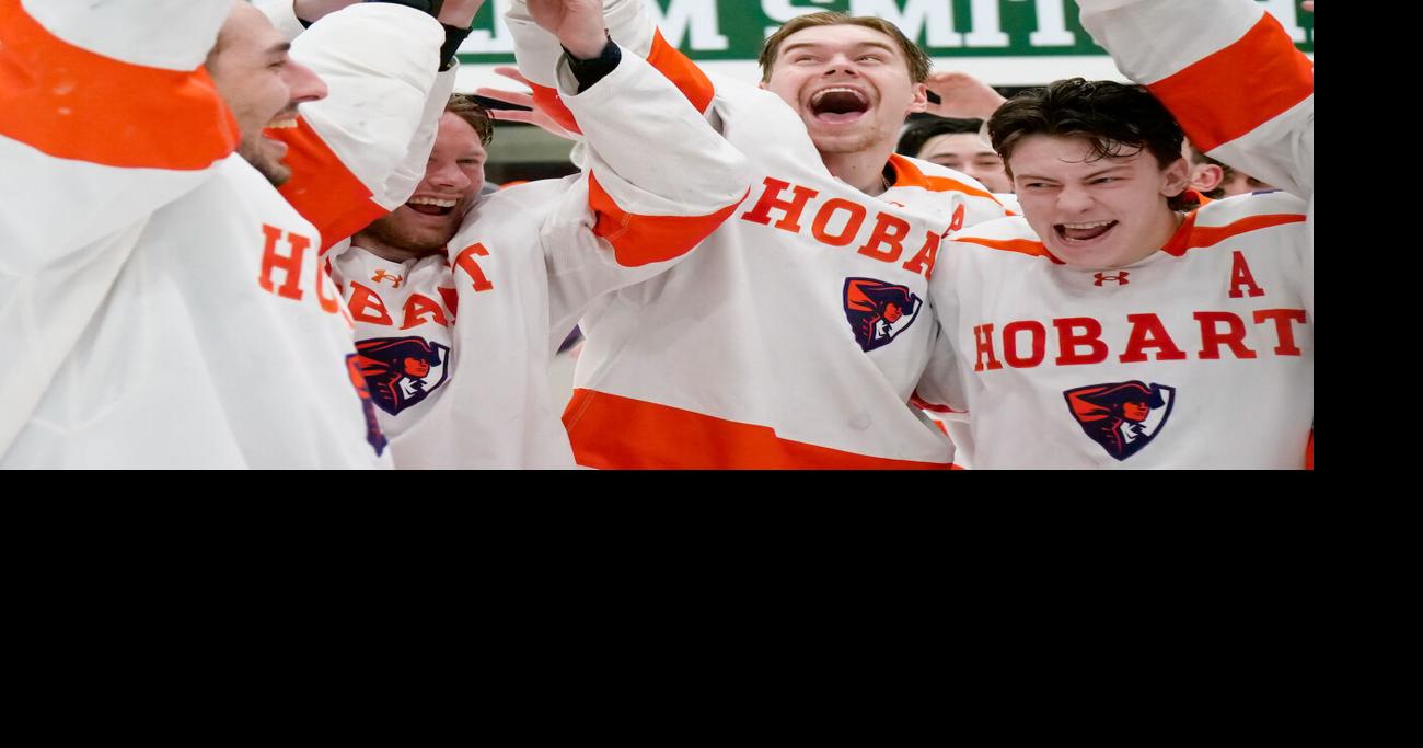 MEN'S ICE HOCKEY: Hobart wins SUNYAC championship with 4-0 win over ...