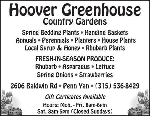 Hoover Greenhouse | Ads to Go | fltimes.com