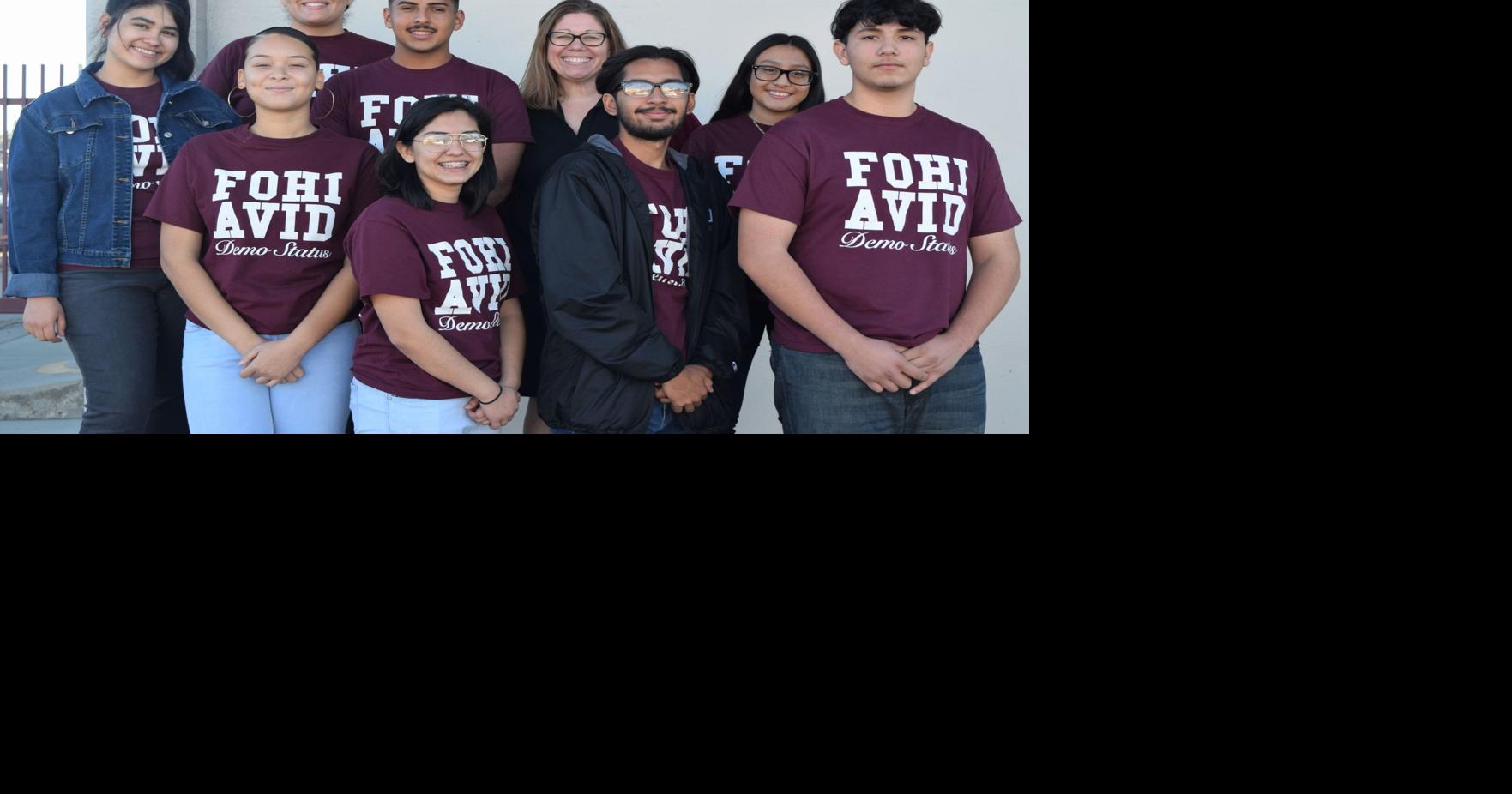 Fohi staff members, students show off their successful AVID program ...