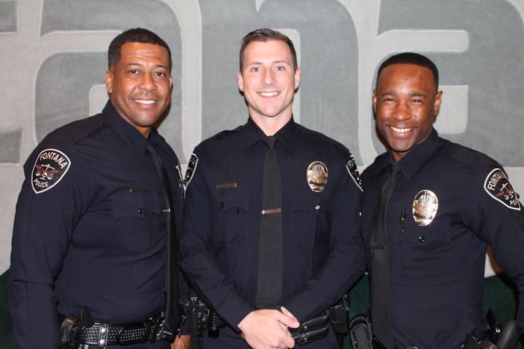 Fontana Police Department welcomes three new officers | News ...