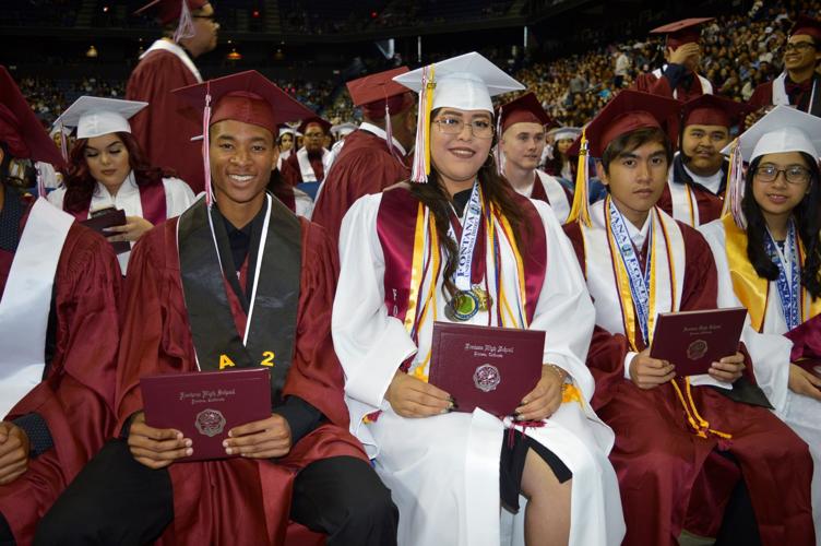 Fontana High School's graduating seniors celebrate at commencement; see ...