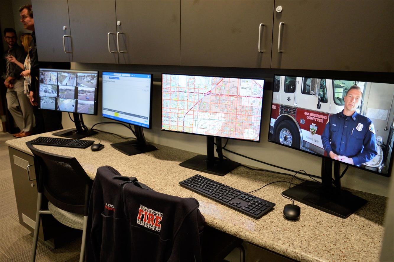 New Emergency Operations Center opens at Fontana Police Department | News | fontanaheraldnews.com