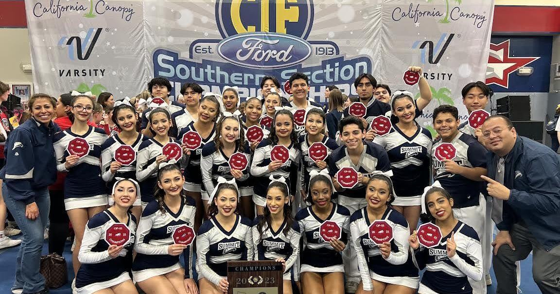 Summit High School wins CIF cheerleading championship for the third ...