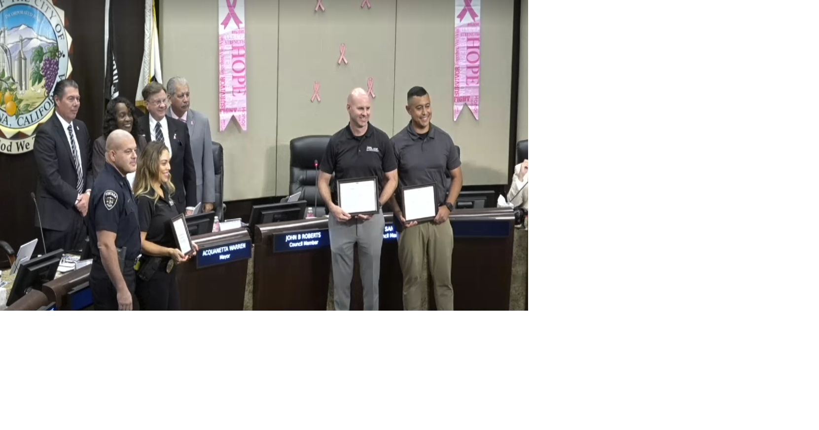 Fontana City Council honors city staff | News | fontanaheraldnews.com