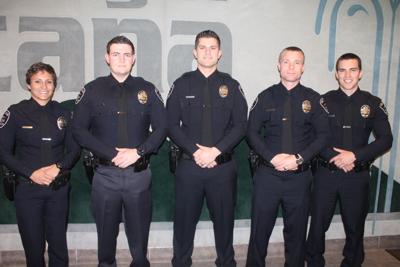 Fontana Police Department welcomes five new officers | News ...