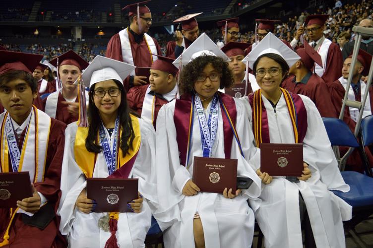Fontana High School's graduating seniors celebrate at commencement; see ...