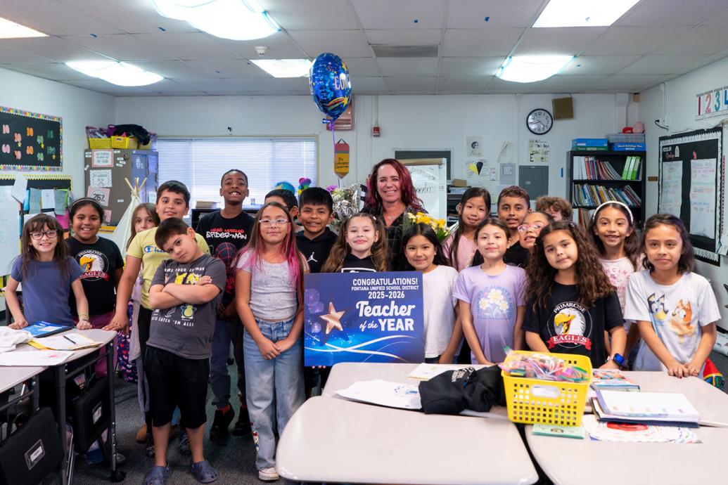 Fontana Unified School District honors staff | News | fontanaheraldnews.com