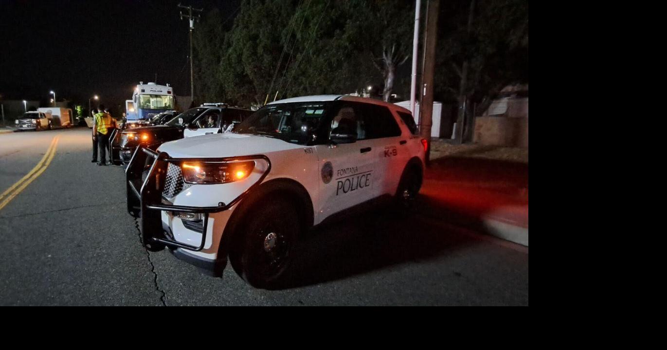 Fontana Police Department is scheduled to hold DUI checkpoint | News ...