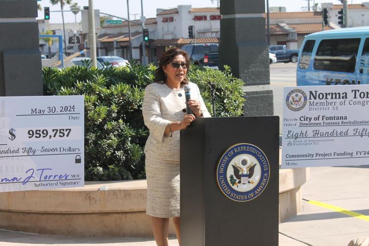 Congresswoman Torres announces $1.8 million in federal funding for infrastructure improvements ...