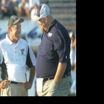 Tahquitz coach, Steve Silberman, left, and Summit coach, Tony Barile ...