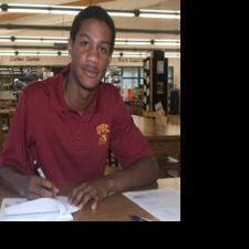 Miller track star Davonte Stewart receives scholarship to USC; see ...