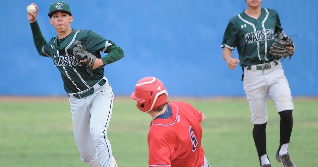 Kaiser baseball team pounds Carter, 16-1, to remain in first place ...