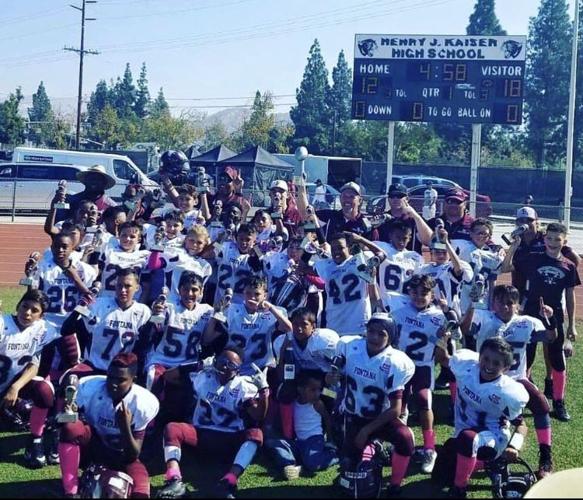 Five Fontana Pop Warner Football teams achieve conference titles ...