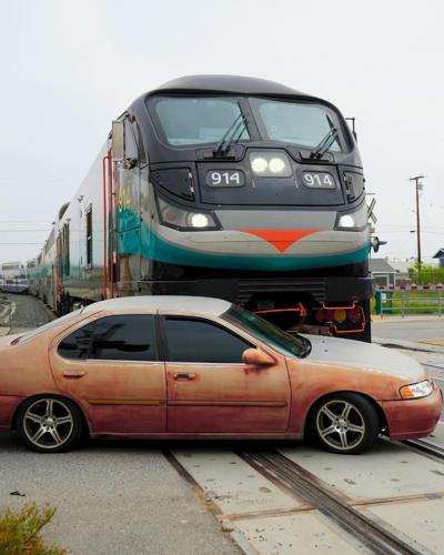 Train collides with car in San Bernardino | Inland Empire News ...