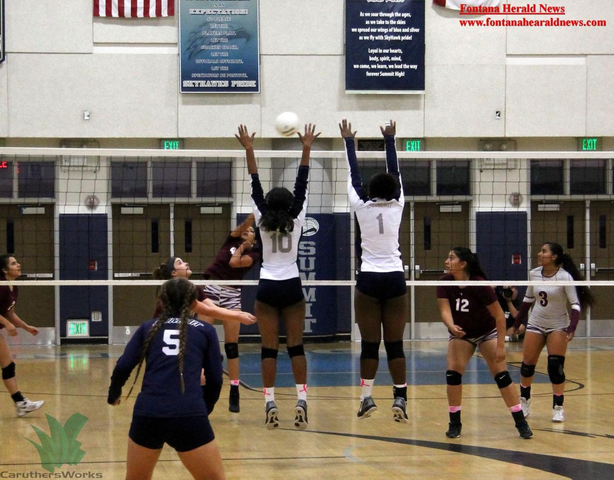 Summit volleyball team draws closer to obtaining Sunkist League title ...
