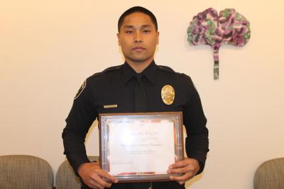 Officer Derrick Tamanaha is named Fontana P.D.’s Sworn Employee of the ...