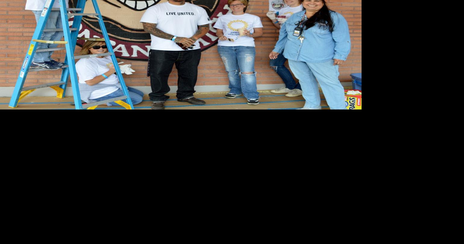 Volunteers help brighten Fohi; campus gets makeover thanks to United ...
