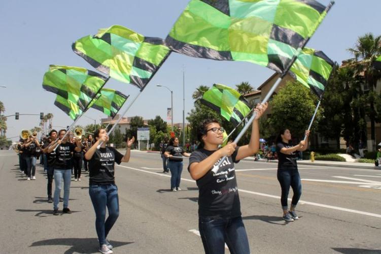 Participants and spectators enjoy Fontana Days Parade (see photo ...