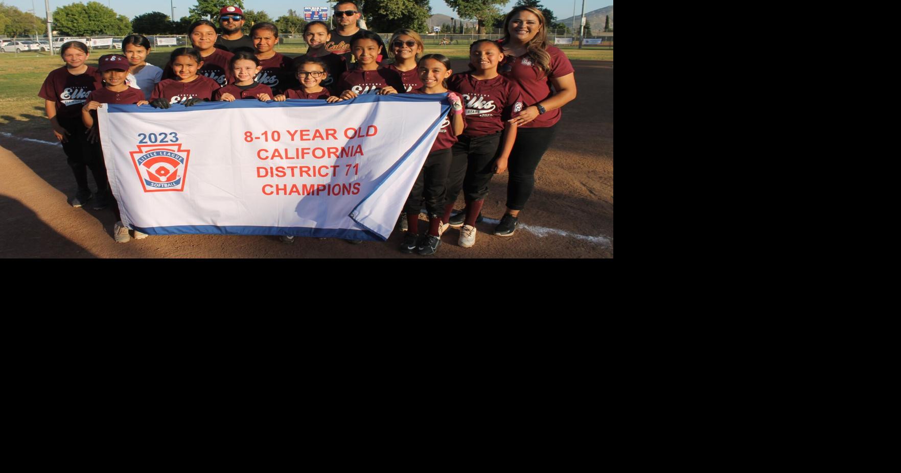 Elks softball team captures District 71 championship in 8-10 Division ...