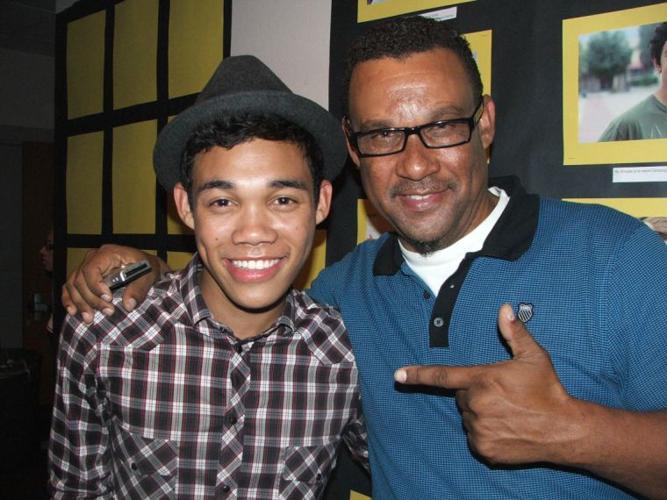 See additional photos of Roshon Fegan, his father Roy, and the Miller ...