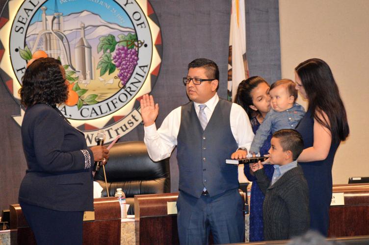 Swearing-in ceremony held for two members of Fontana City Council ...