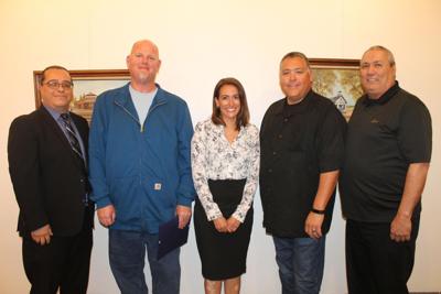 Five persons are honored as Fontana Public Works and Engineer Employees ...