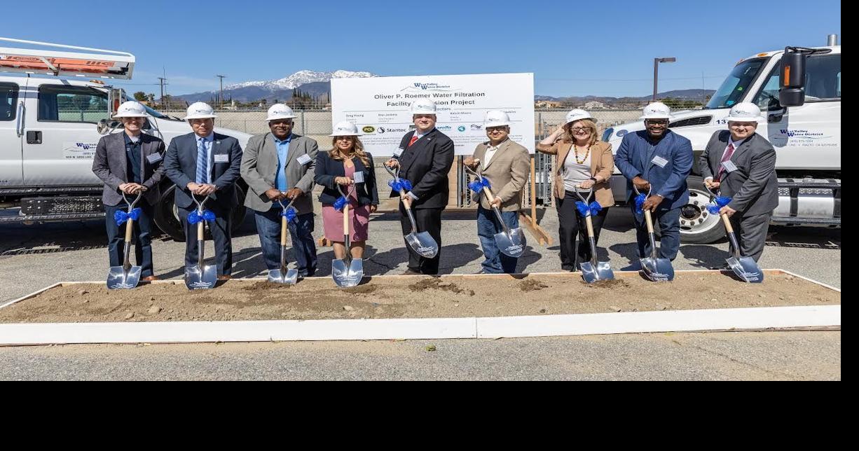 West Valley Water District holds groundbreaking event for big new ...