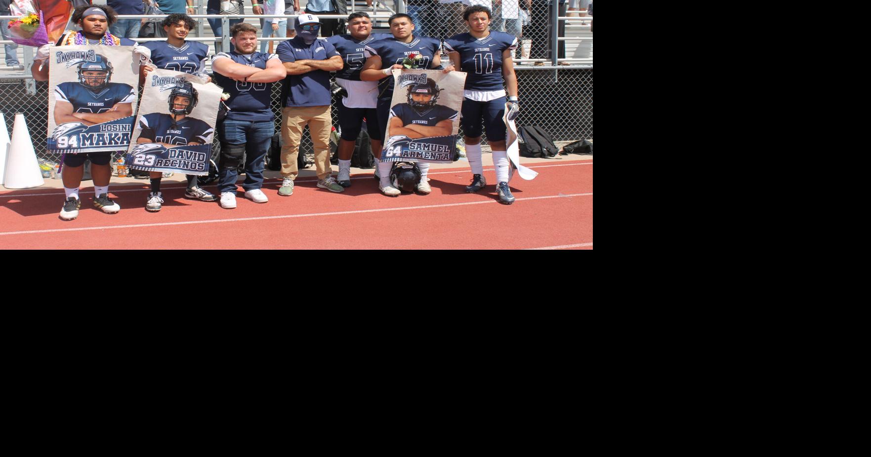 SkyHawks romp to 36-0 victory in final home football game; see video ...