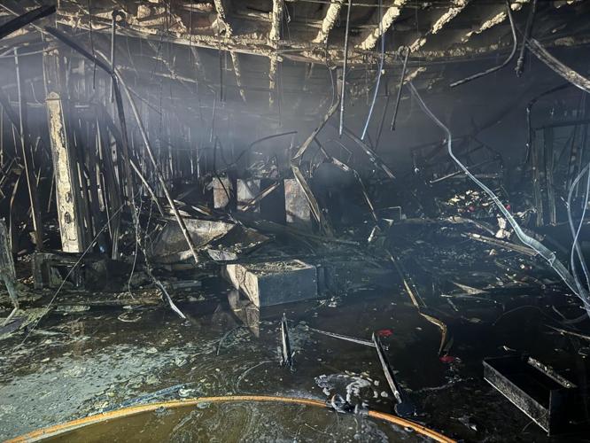 Fire damages historic old Harris Building in San Bernardino | Inland ...