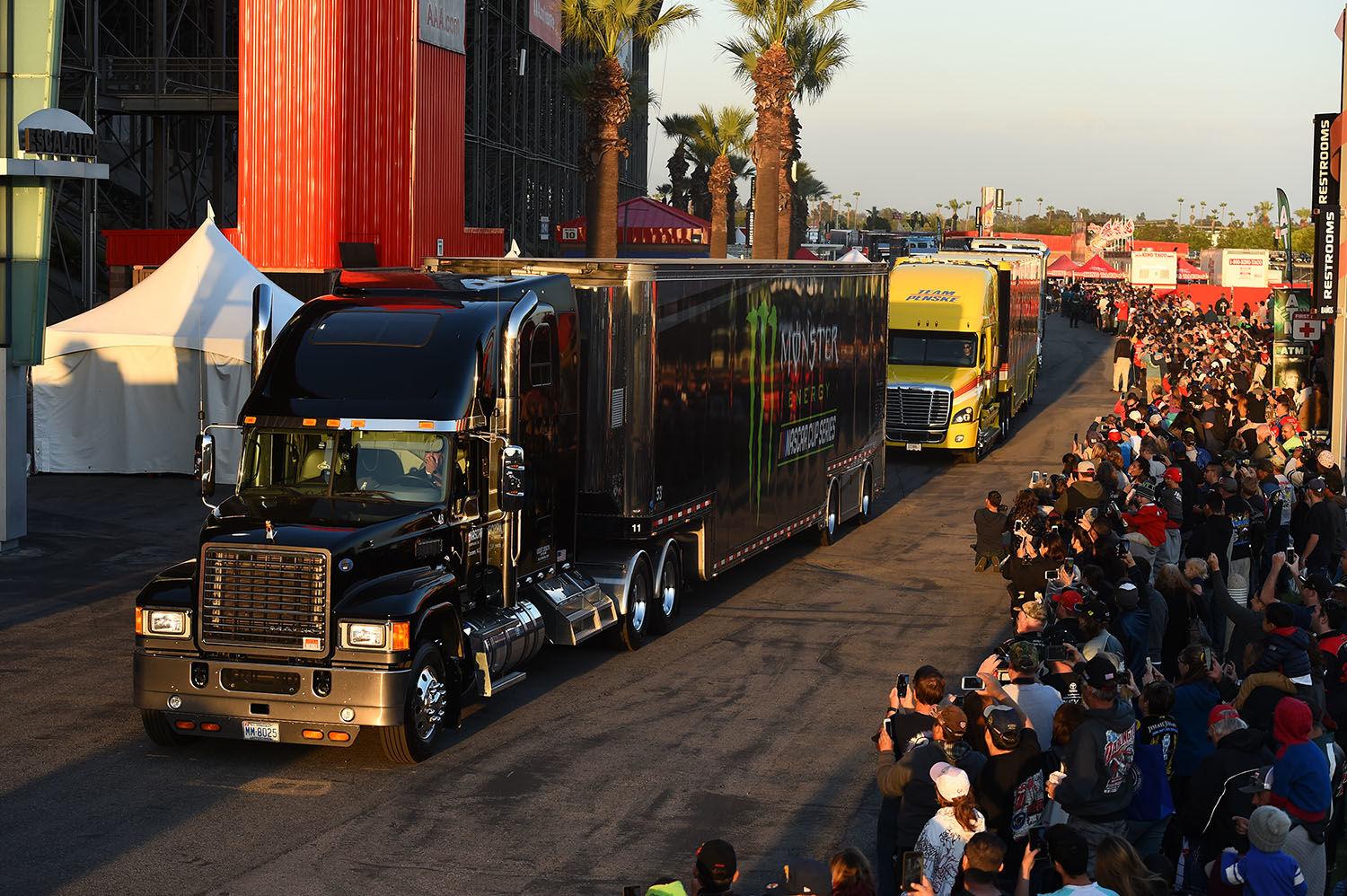NASCAR Hauler Parade will be held Feb. 27 at Fontana's speedway ...