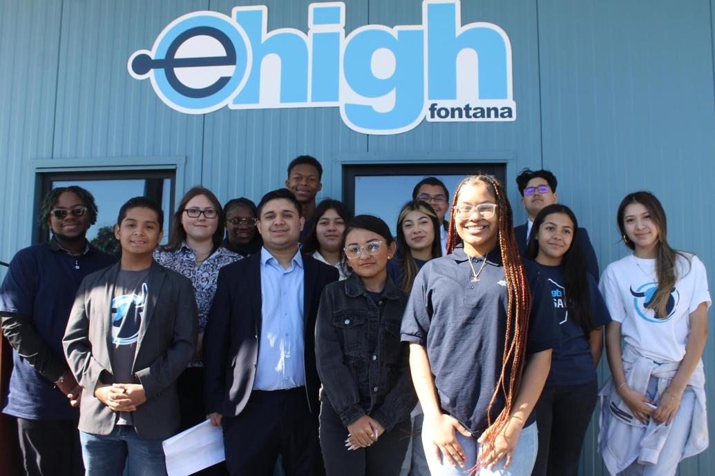 Entrepreneur High School holds ceremony at new campus in Fontana ...