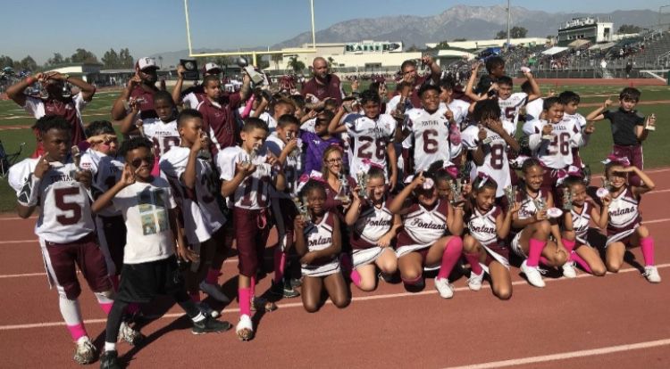 Five Fontana Pop Warner Football teams achieve conference titles ...