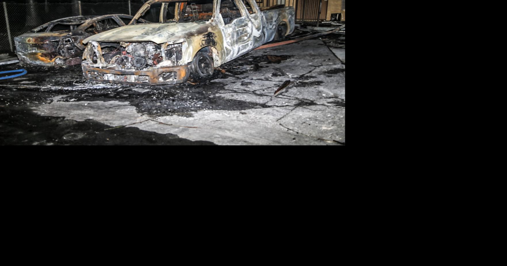 Fire causes major damage to motel in San Bernardino and destroys two ...