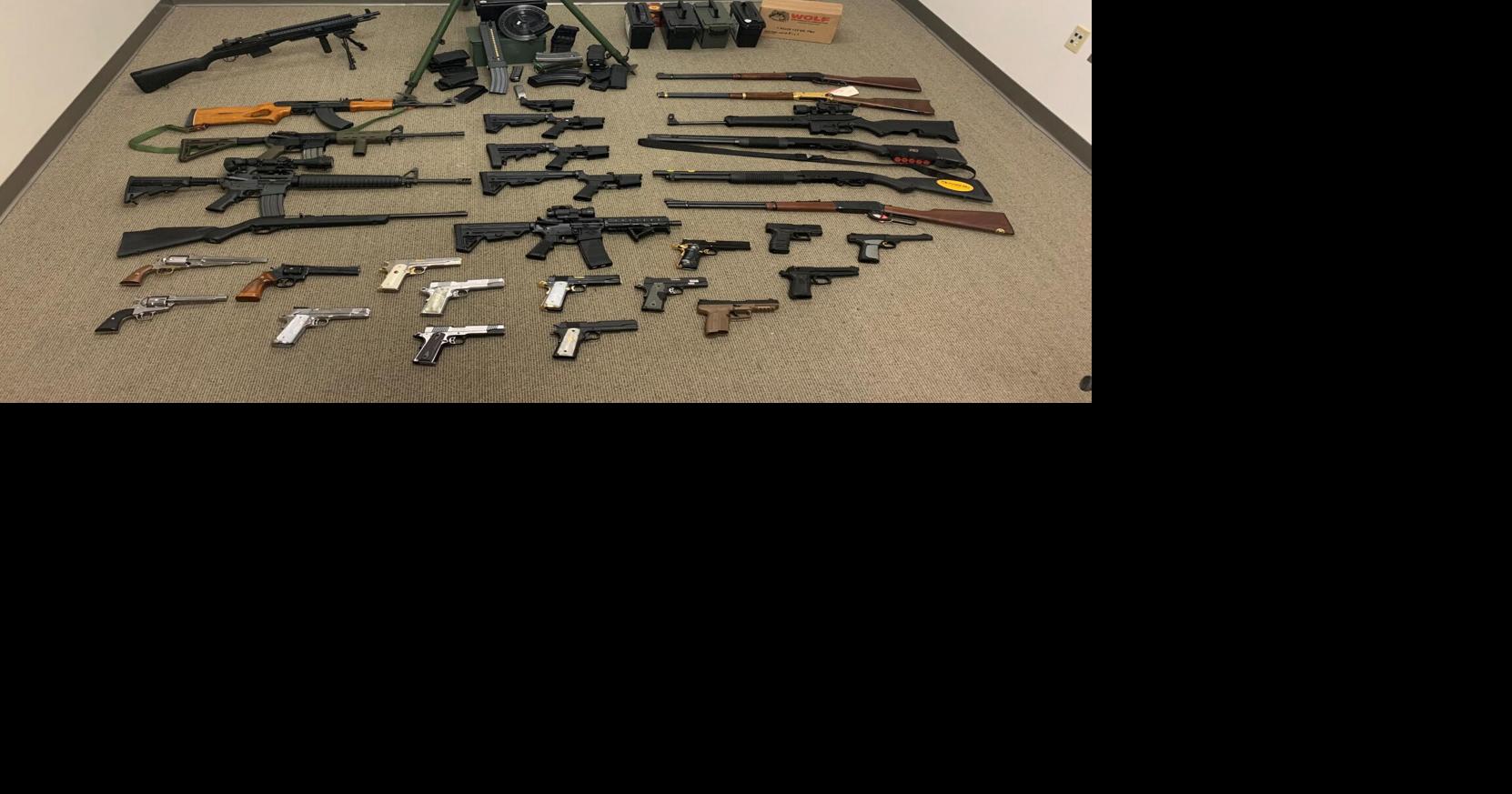 Authorities make 12 felony arrests and seize 40 firearms during past ...