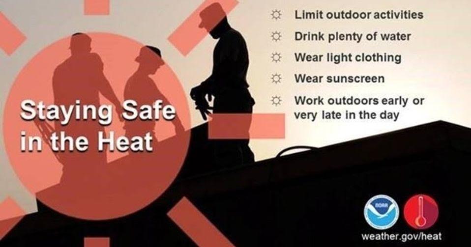 Here are tips on how to stay safe during very hot weather | News ...