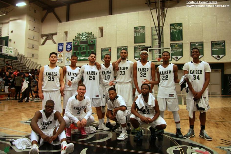 BASKETBALL PLAYOFFS: Kaiser men seeded No. 3 in CIF; Summit, Miller ...