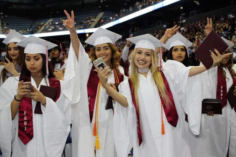 Fohi seniors cheer during graduation ceremony; see photos | News ...