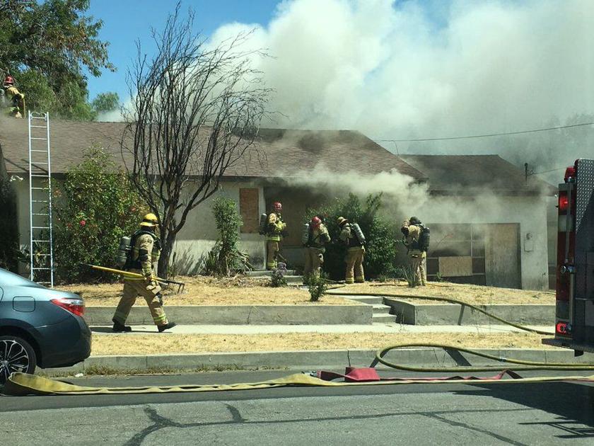 Home is damaged by fire in Fontana on July 28 | News ...