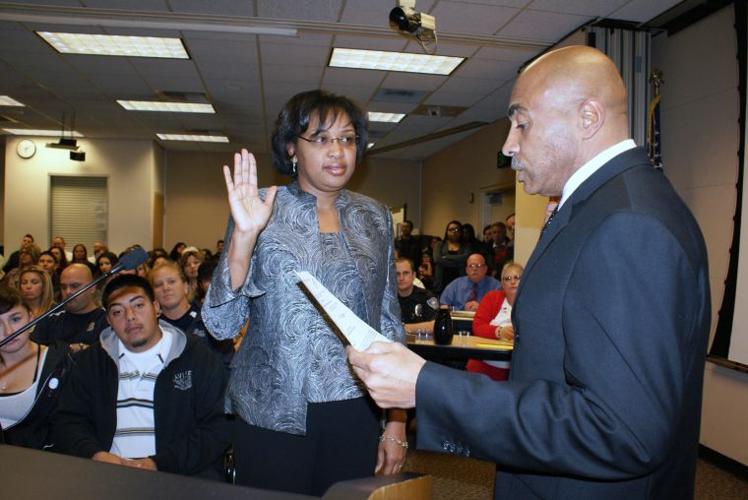 Acquanetta Warren announces her plans for the city after taking oath as ...
