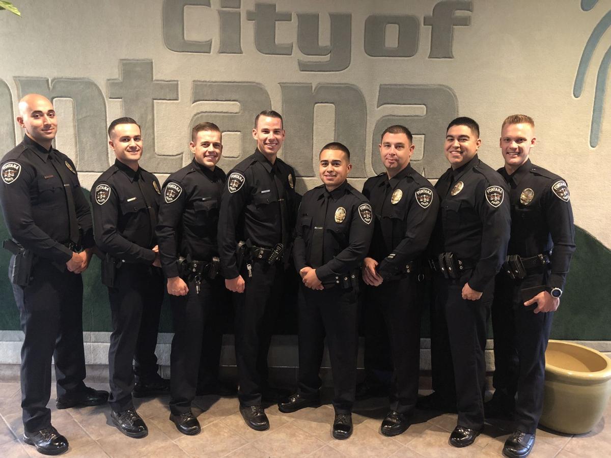 Fontana Police Department welcomes eight new officers | News ...