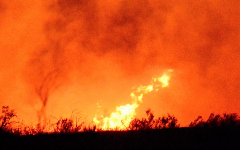 Fire which burned 147 acres in northern Fontana/Rialto area is ...