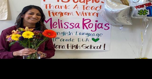 Fohi teacher Melissa Rojas is honored for her dedication to her ...