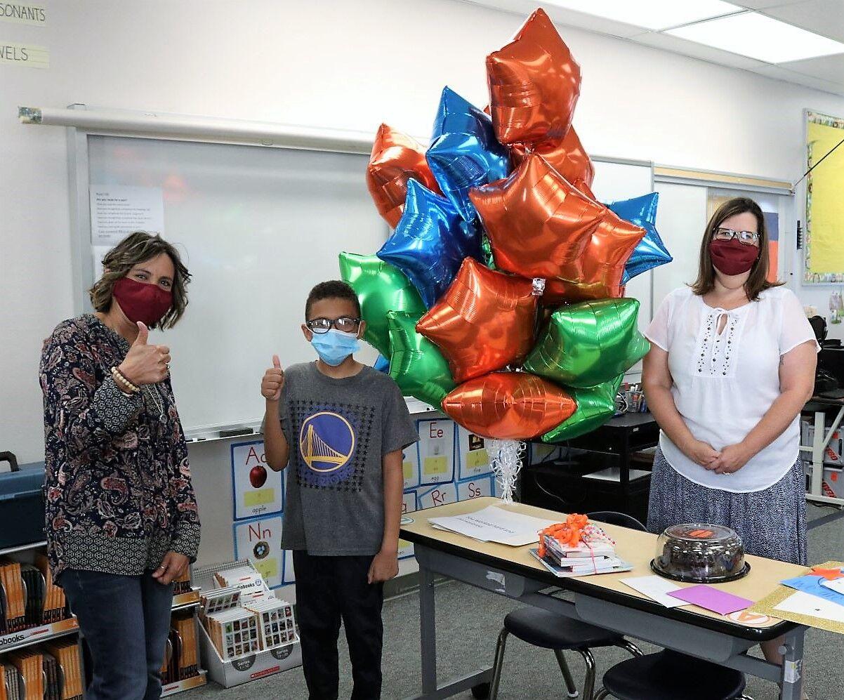 Fontana student honored by learning company for overcoming adversity ...