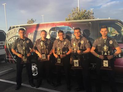 Fontana Police Explorers obtain several awards at Las Vegas competition ...