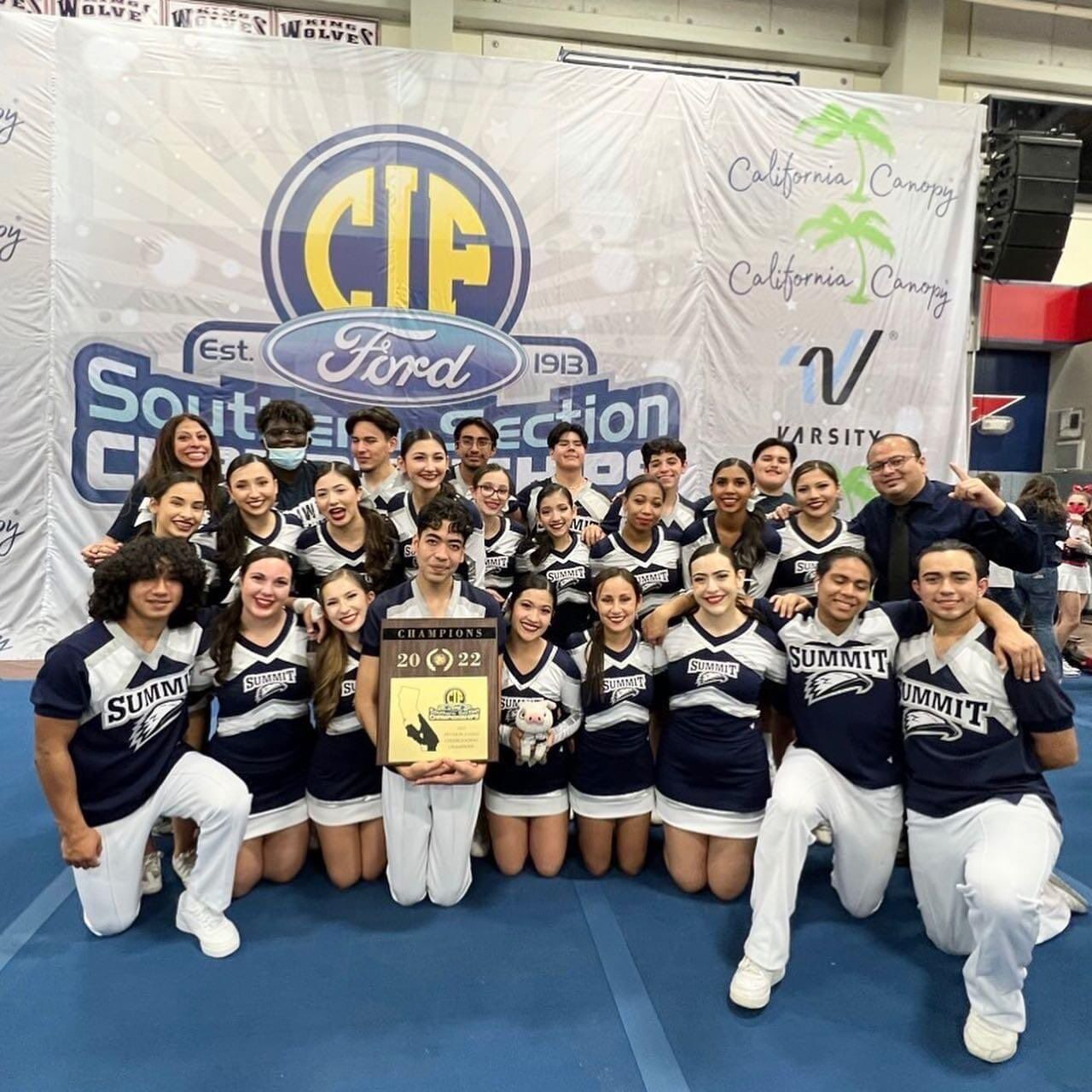 Summit High School cheerleaders win national, state, and CIF ...