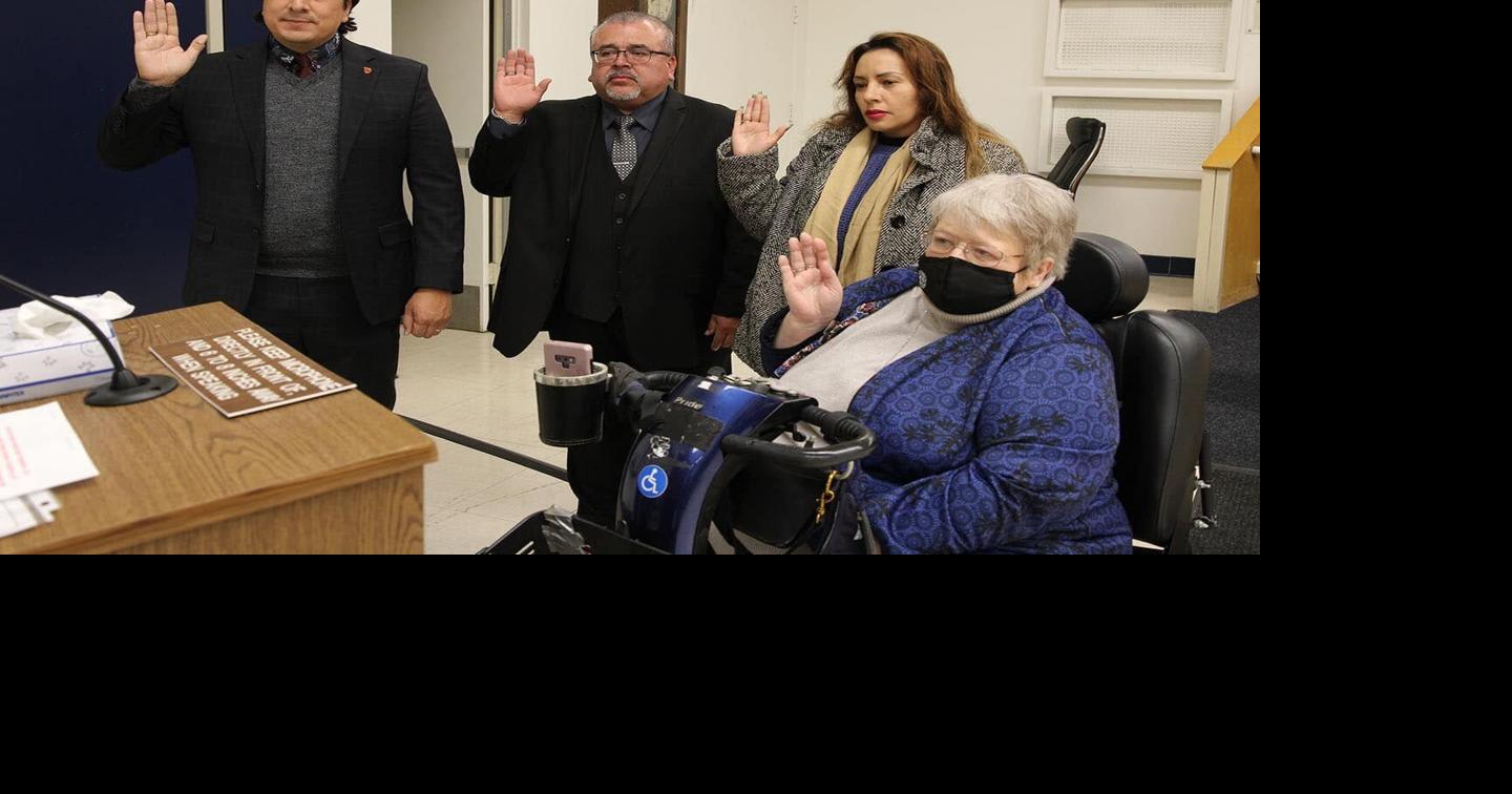 Four Colton Joint Unified School District Board of Education members ...