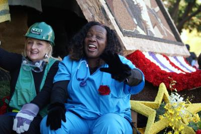 Fontana Mayor Acquanetta Warren rides in float at Rose Parade | News ...