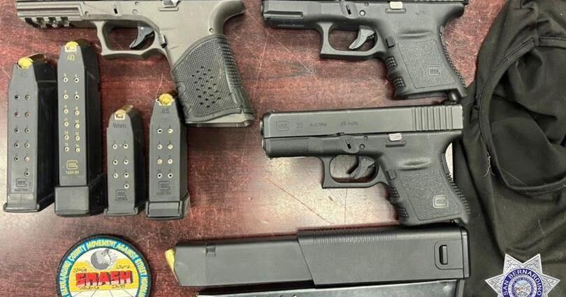 Six gang members are arrested following incident in San Bernardino ...