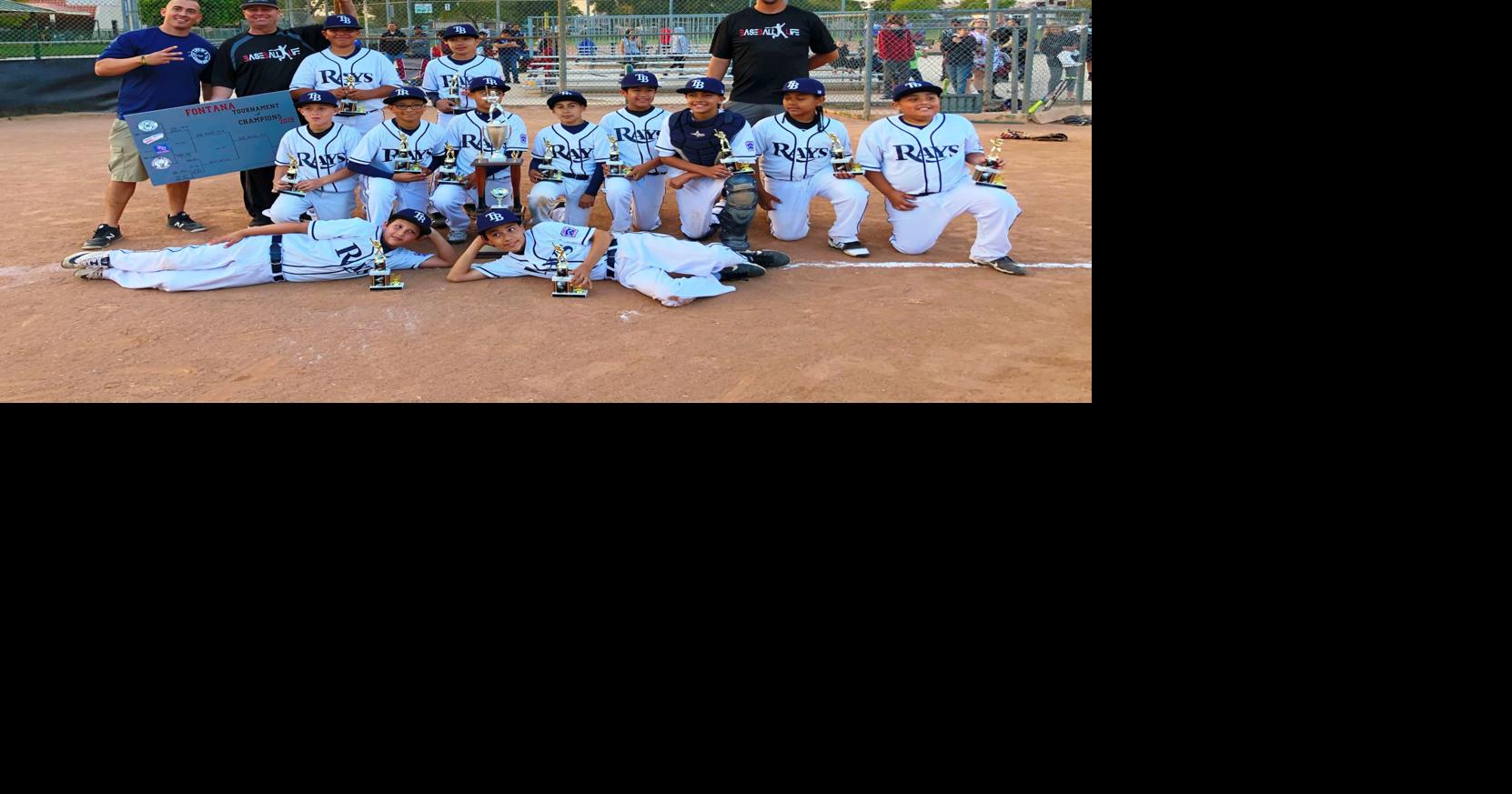 Southridge Rays win third straight city title in Little League Baseball ...